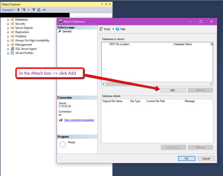 Delete Sql Server Database Transaction Log File Kdatascience